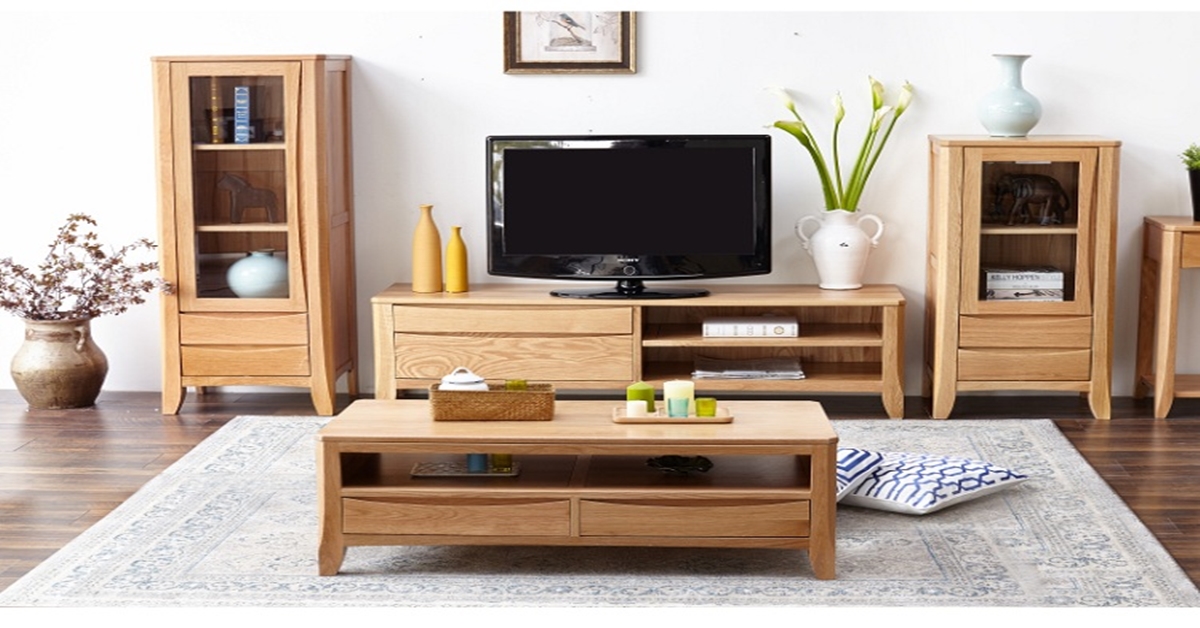 Kệ tivi gỗ tự nhiên hay kệ tivi gỗ công nghiệp tốt hơn ? | websosanh.vn