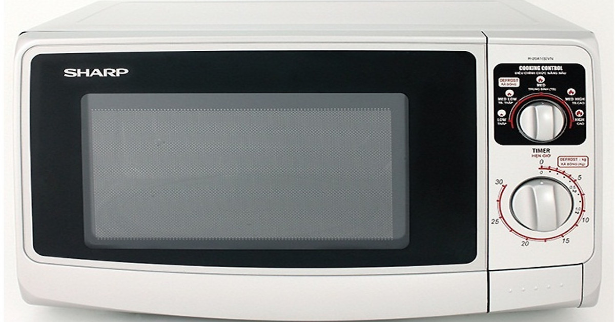 Hướng dẫn chi tiết cách sử dụng lò vi sóng Sharp R-20A1(S)VN | websosanh.vn