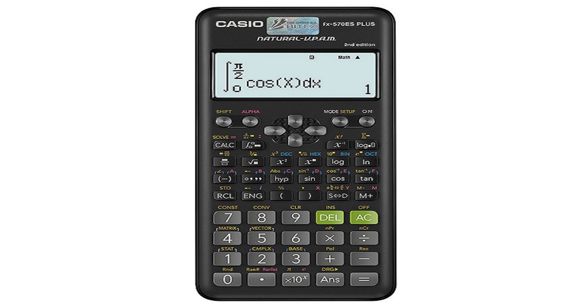 Tìm hiểu máy tính Casio fx 570ES PLUS có gì tốt? | websosanh.vn