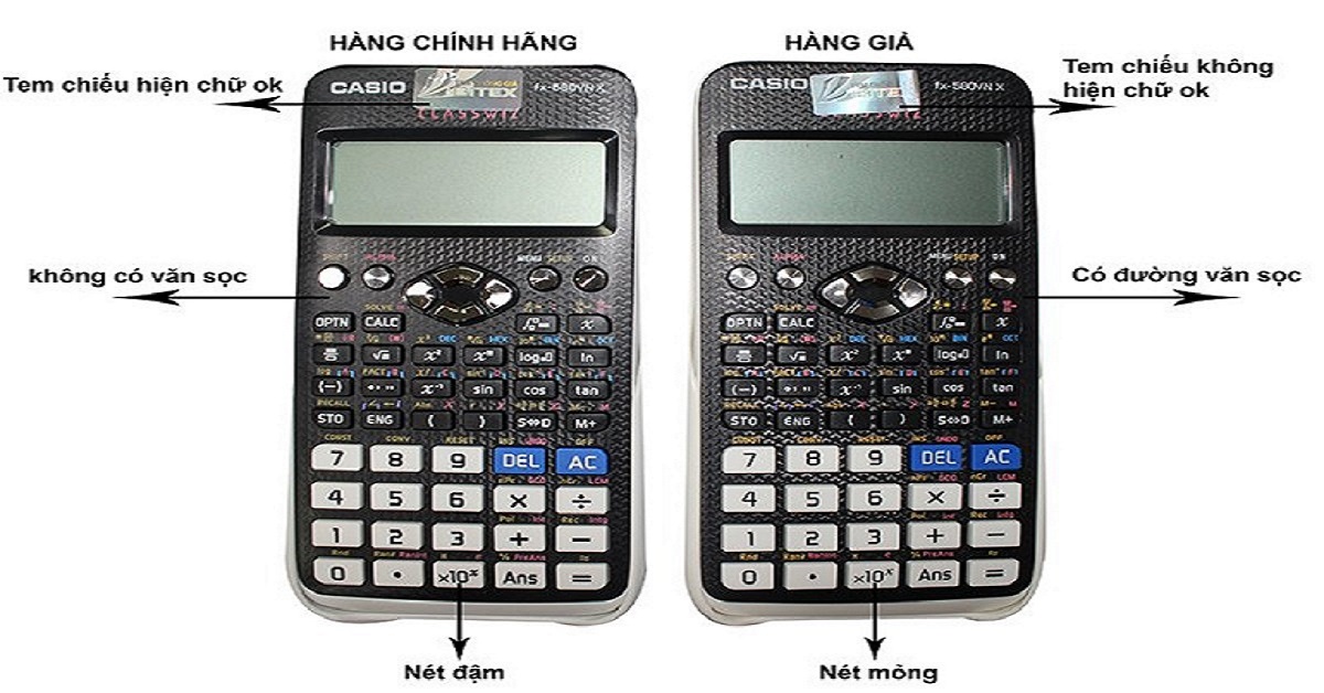 Những mẫu máy tính Casio mới nhất hiện nay | websosanh.vn