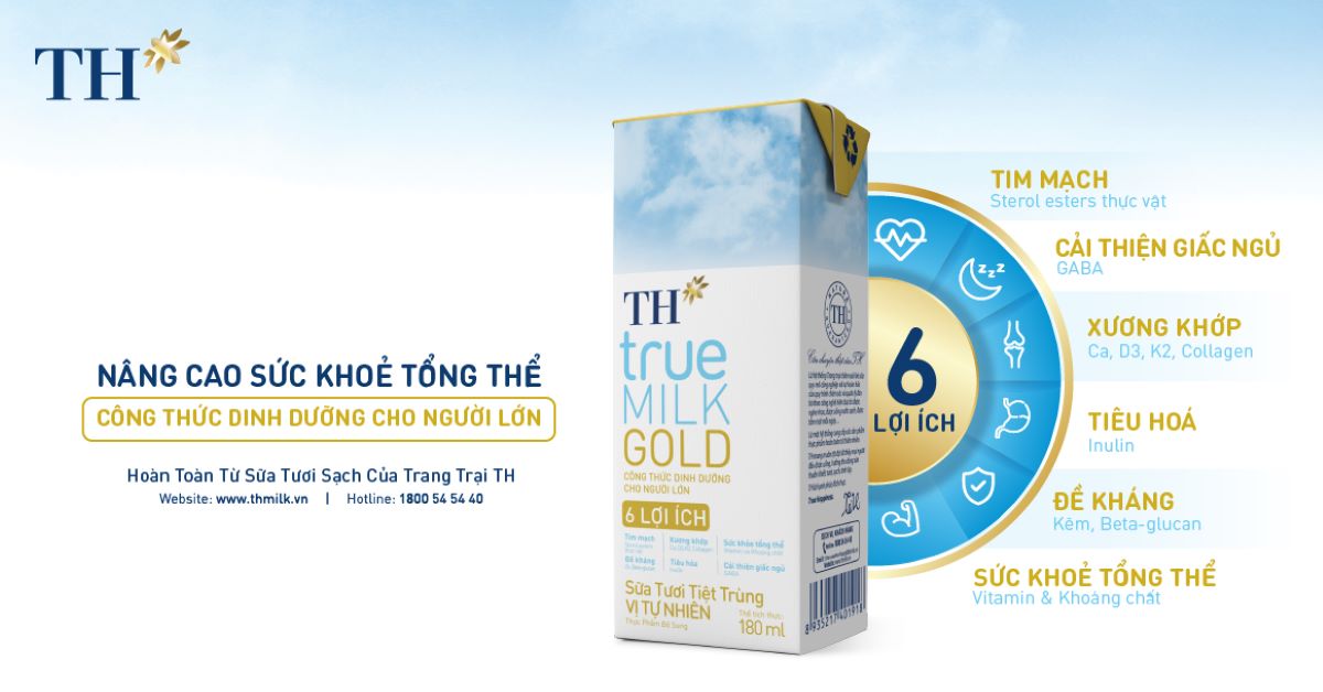 Độ tuổi sử dụng sữa TH True Milk tốt nhất, lợi ích và cách dùng ...