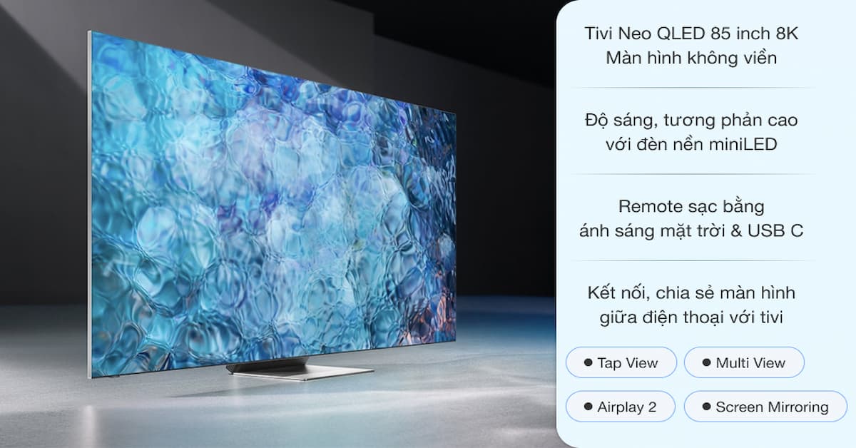 Đánh giá những công nghệ hình ảnh của dòng Tivi Samsung 85 inch QLED ...