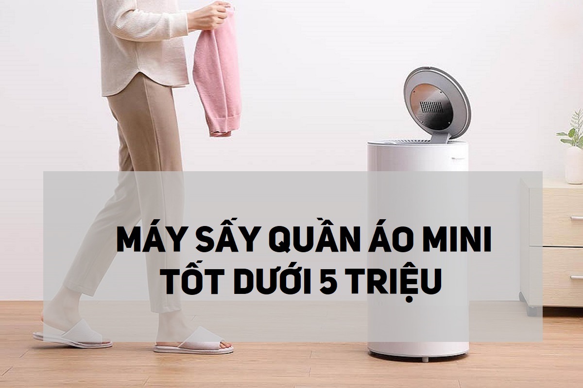 Đừng bỏ qua 2 mẫu máy sấy quần áo mini Xiaomi có thiết kế nhỏ gọn, hiện ...