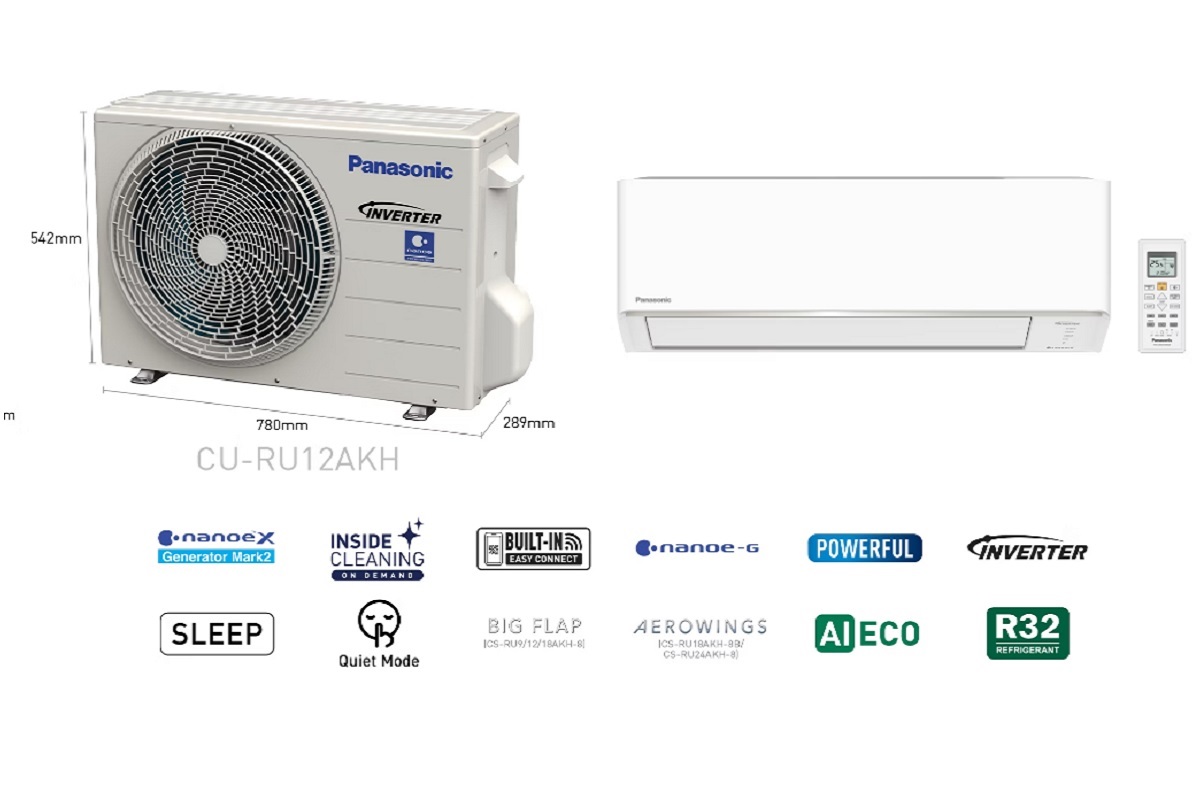 TOP 3 điều hòa Panasonic 12000 BTU mới năm 2024, 'đắt nhưng xắt ra ...